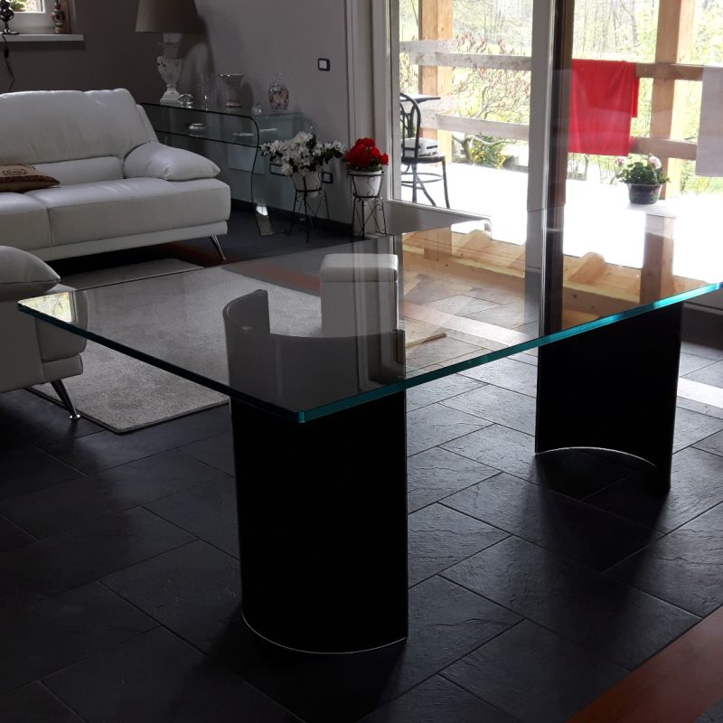 Table en verre, table en verre sur mesure, table en verre - Produits ...